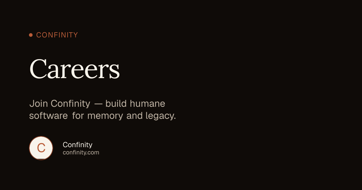 Careers | Confinity