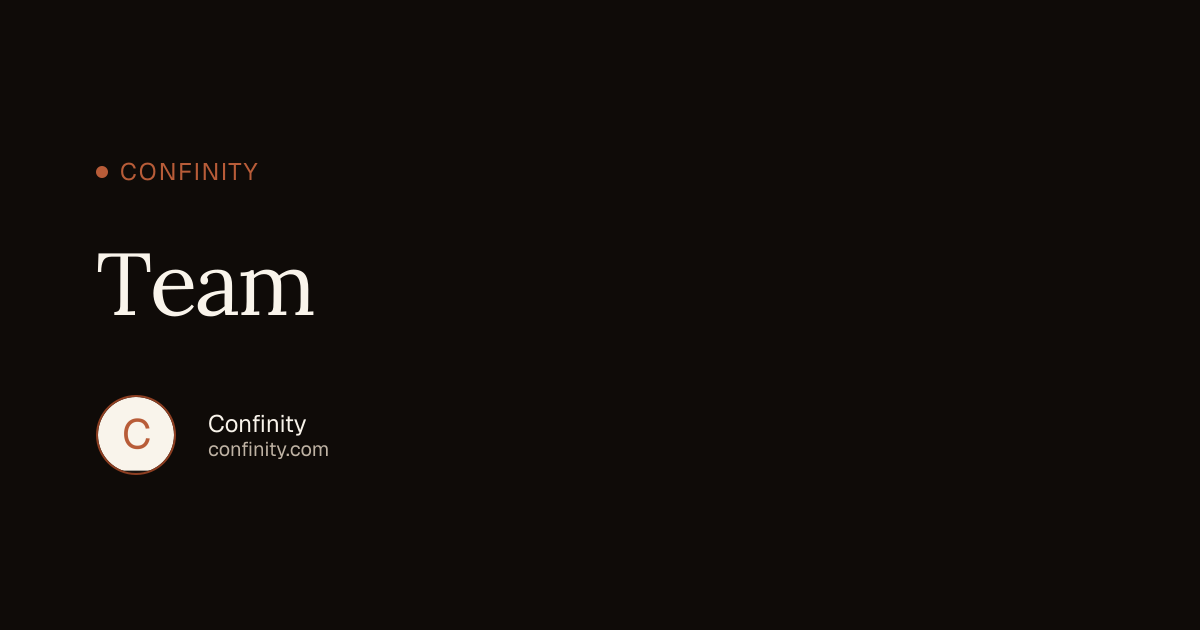 Team | Confinity